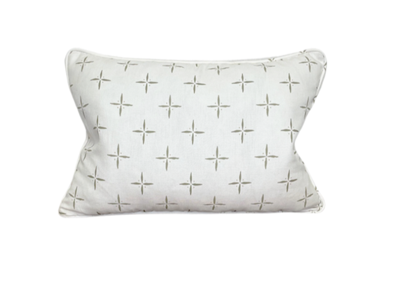 Twin Lumbar in Petite Cross + Dot Grove – Erika M. Powell Textiles